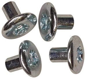 jquad 5/16" torx barrel - trailer hardware nuts (4 pack)