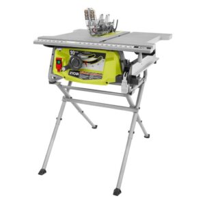 ryobi rts12 15 amp 10 in. table saw with folding stand (renewed)