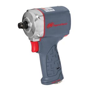 ingersoll rand 36qmax 1/2" short drive, air impact wrench, quiet, ultra compact, 640 ft-lbs nut-busting torque, maintenance duty, pistol grip, standard anvil