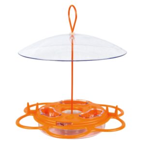 nature's way ofp1 all-in-one oriole buffet bird feeder, orange