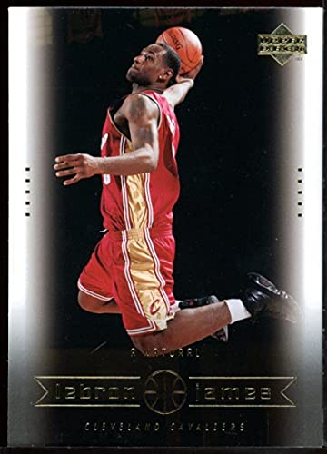 2003 Upper Deck #18 A Natural Lebron James Rookie Card - Ships in a brand new Holder