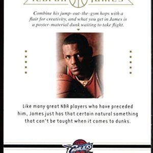 2003 Upper Deck #18 A Natural Lebron James Rookie Card - Ships in a brand new Holder