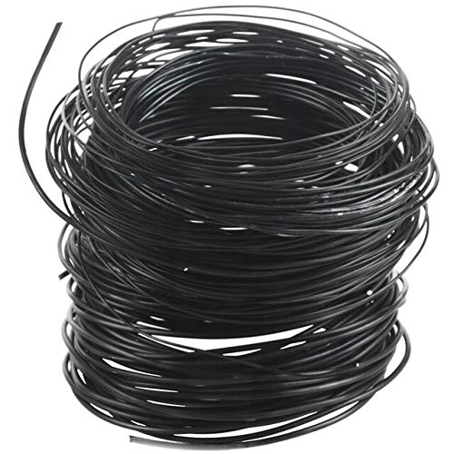 Pumbaa 9 Rolls Bonsai Wires Anodized Aluminum Bonsai Training Wire with 3 Sizes (1.0 Mm,1.5 Mm,2.0 Mm),Total 147 Feet - Black