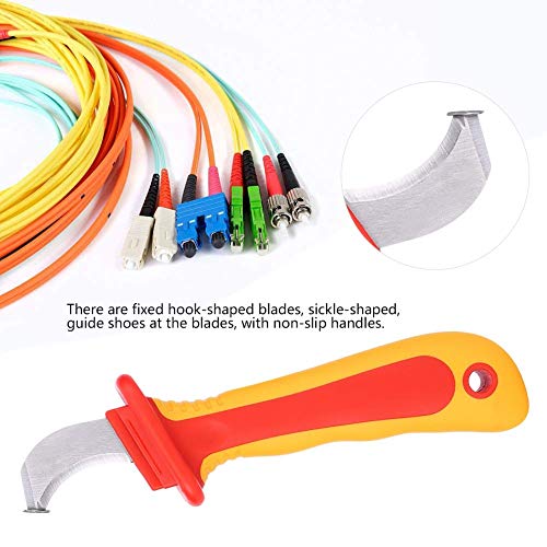 Handle Tool Removal Dismantling Blades IEC60900 1000V Electrician Blades, for Instrument Installation Circuit Breaking Patch Panels Connection Operations