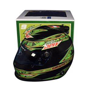 AUTOGRAPHED 2020 Chase Elliott #9 Mountain Dew Racing (rStar Design) Hendrick Motorsports Rare Signed NASCAR Collectible Replica Mini Helmet with COA