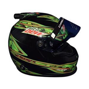 AUTOGRAPHED 2020 Chase Elliott #9 Mountain Dew Racing (rStar Design) Hendrick Motorsports Rare Signed NASCAR Collectible Replica Mini Helmet with COA