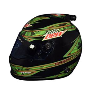 AUTOGRAPHED 2020 Chase Elliott #9 Mountain Dew Racing (rStar Design) Hendrick Motorsports Rare Signed NASCAR Collectible Replica Mini Helmet with COA