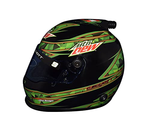 AUTOGRAPHED 2020 Chase Elliott #9 Mountain Dew Racing (rStar Design) Hendrick Motorsports Rare Signed NASCAR Collectible Replica Mini Helmet with COA