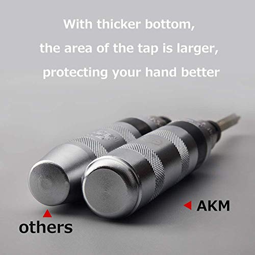 AKM 3/8" Hand Manual Reversible Impact Driver Set Extractor Impact Screwdriver S2 Steel Much More Durable Disengage Rusted Fasteners or Frozen Bolts