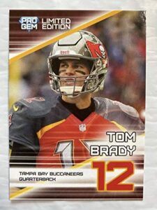 giddy up! tom brady pro gem limited edition tampa bay buccaneers_ab