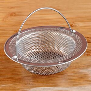 MAEXUS Sink Drain Strainer, Kitchen Sink Strainer, Sink Stopper, Drain Stopper Used to Prevent Clogging of Kitchen Sinks (4.5 Inches in Diameter)