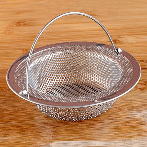 MAEXUS Sink Drain Strainer, Kitchen Sink Strainer, Sink Stopper, Drain Stopper Used to Prevent Clogging of Kitchen Sinks (4.5 Inches in Diameter)