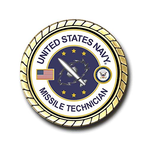 US Navy Missile Technician Challenge Coin - Officially Licensed