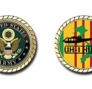 UH-1 Huey Vietnam US Army Challenge Coin