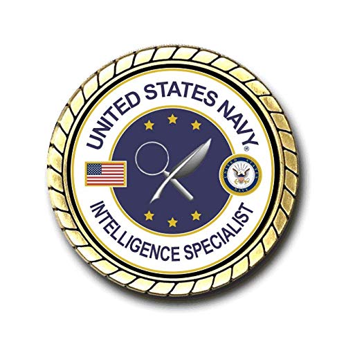 US Navy Intelligence Specialist Challenge Coin - Officially Licensed