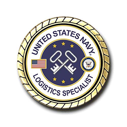 US Navy Logistics Specialist Challenge Coin - Officially Licensed