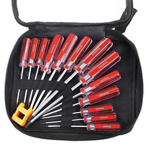 uoboeuq 13-Piece Magnetic Torx Screwdrivers Set, Security Tamper Proof, T4、T5、T6、T7、T8、T9、T10、T15、T20、T25、T27、T30、T40