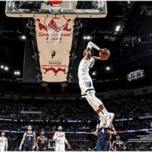 Ja Morant Memphis Grizzlies Unsigned Tomahawk Dunking Photograph - Original NBA Art and Prints