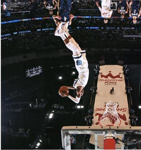 Ja Morant Memphis Grizzlies Unsigned Tomahawk Dunking Photograph - Original NBA Art and Prints