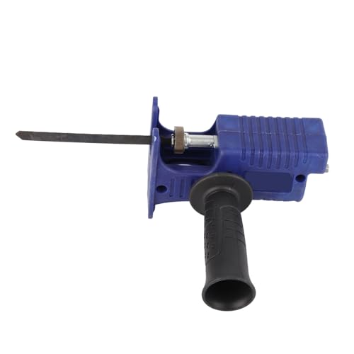 Protable Reciprocating Saw Adapter, Electric Drill Modified Tool Attachment with Ergonomic Handle for Wood and Metal Cutting