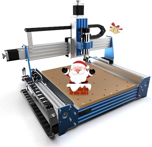 Genmitsu CNC Router Machine PROVerXL 4030 for Wood Metal Acrylic MDF Carving Arts Crafts DIY Design, 3 Axis Milling Cutting Engraving Machine, Working Area 400 x 300 x 110mm (15.7''x11.8''x4.3'')