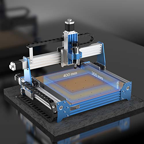 Genmitsu CNC Router Machine PROVerXL 4030 for Wood Metal Acrylic MDF Carving Arts Crafts DIY Design, 3 Axis Milling Cutting Engraving Machine, Working Area 400 x 300 x 110mm (15.7''x11.8''x4.3'')