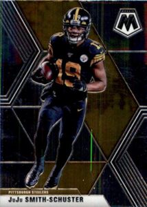 2020 panini mosaic #169 juju smith-schuster pittsburgh steelers nfl football trading card