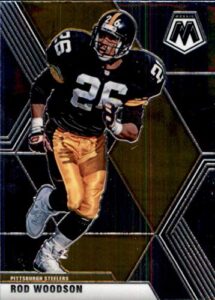 2020 panini mosaic #173 rod woodson pittsburgh steelers nfl football trading card