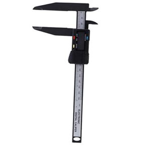 Digital Caliper, Digital Ruler Electronic Caliper, Practical Ruler Farms for Carpentry (150MM Long Jaw Carbon Caliper)