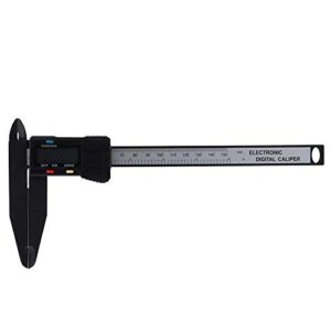 Digital Caliper, Digital Ruler Electronic Caliper, Practical Ruler Farms for Carpentry (150MM Long Jaw Carbon Caliper)