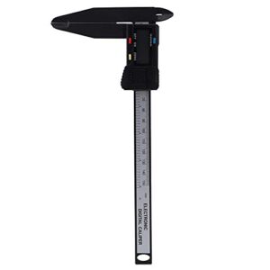 Digital Caliper, Digital Ruler Electronic Caliper, Practical Ruler Farms for Carpentry (150MM Long Jaw Carbon Caliper)