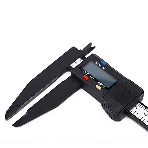 Digital Caliper, Digital Ruler Electronic Caliper, Practical Ruler Farms for Carpentry (150MM Long Jaw Carbon Caliper)