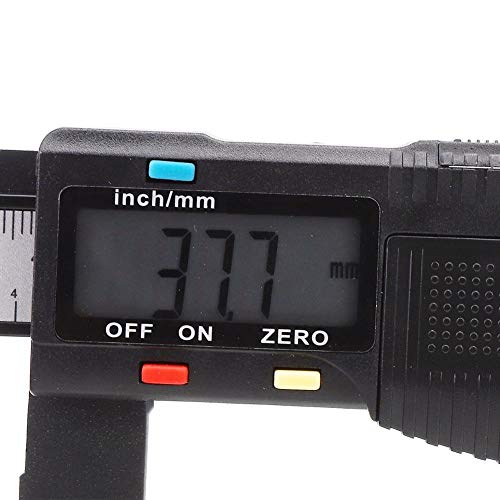 Digital Caliper, Digital Ruler Electronic Caliper, Practical Ruler Farms for Carpentry (150MM Long Jaw Carbon Caliper)