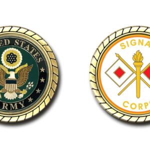 US Army Signal Corps Challenge Coin