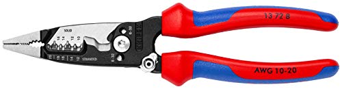 KNIPEX Tools 13 72 8 Forged Wire Stripper, 8-Inch