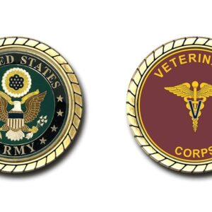 US Army Veterinary Corps Challenge Coin