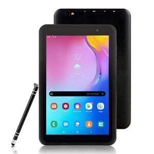 ecs elitegroup liva mercury 8 inch rugged tablet, android 10, octa-core processor, 3gb ram 32gb storage, 8 inch ips hd display, dual camera, wifi ac dual band, free stylus(early access deals),black