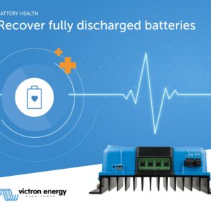 Victron Energy SmartSolar MPPT Tr VE. Can 150V 100 amp 12/24/36/48-Volt Solar Charge Controller (Bluetooth)