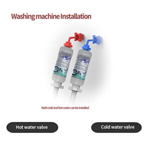 3 pcs Water Purifier Filter for Washing Machines - Rust Removal 5μm