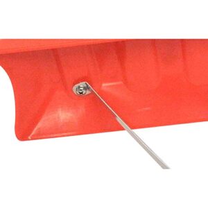 Extreme Max 5600.3262 Poly Roof Rake with 23" Blade,Red