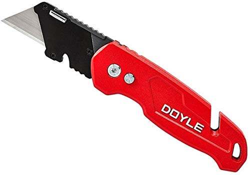 DOYLE Professional Flip Button Lock Utility Razor Knife