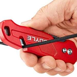 DOYLE Professional Flip Button Lock Utility Razor Knife