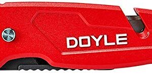 DOYLE Professional Flip Button Lock Utility Razor Knife