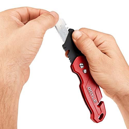 DOYLE Professional Flip Button Lock Utility Razor Knife