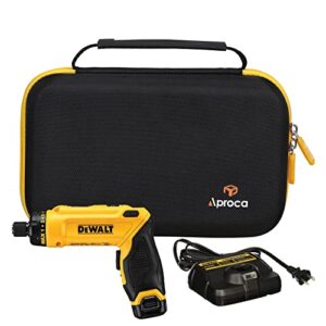 Aproca Hard Storage Travel Case,Fit for DEWALT DCF682N1 / DCF680N2 8V MAX Cordless Screwdriver Kit