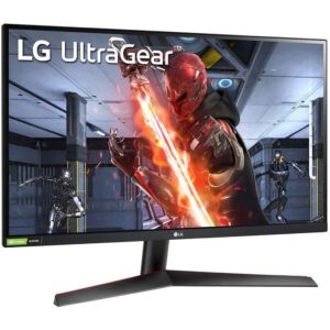 LG UltraGear FHD 27-Inch Gaming Monitor 27GN800-B, IPS 1ms (GtG) with HDR 10 Compatibility, NVIDIA G-SYNC, and AMD FreeSync Premium, 144Hz, Black