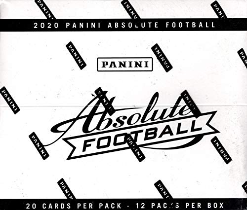 2020 Panini Absolute NFL Football CELLO box (12 pks/bx)