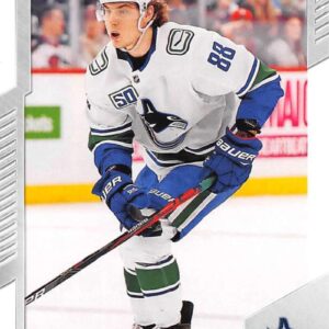 2020-21 O-Pee-Chee #218 Adam Gaudette Vancouver Canucks NHL Hockey Trading Card