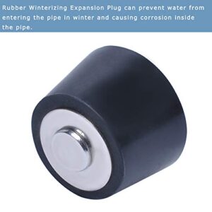 Pool Winterizing Plugs 1.25" to1.5 Swimming Pool Winter Expansion Plugs with SS Screw, Stainless Steel Bolts,Pack of 2