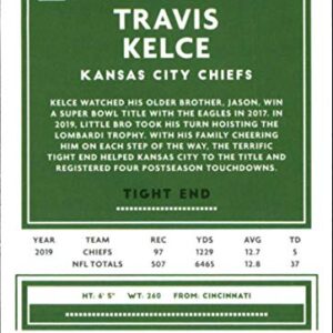 2020 Donruss #3 Travis Kelce Kansas City Chiefs NFL Football Card NM-MT